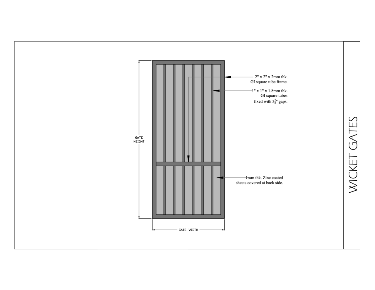 Wicket Gates - Three Sinha
