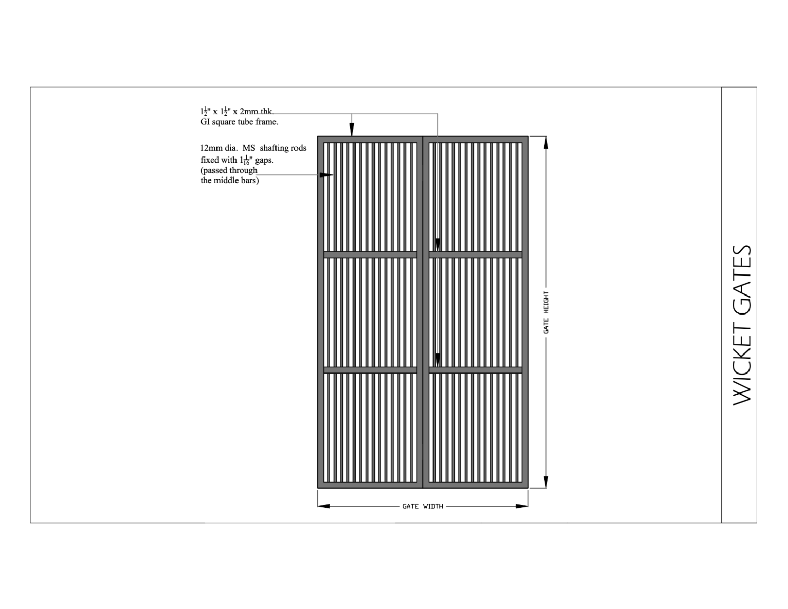 Wicket Gates - Three Sinha