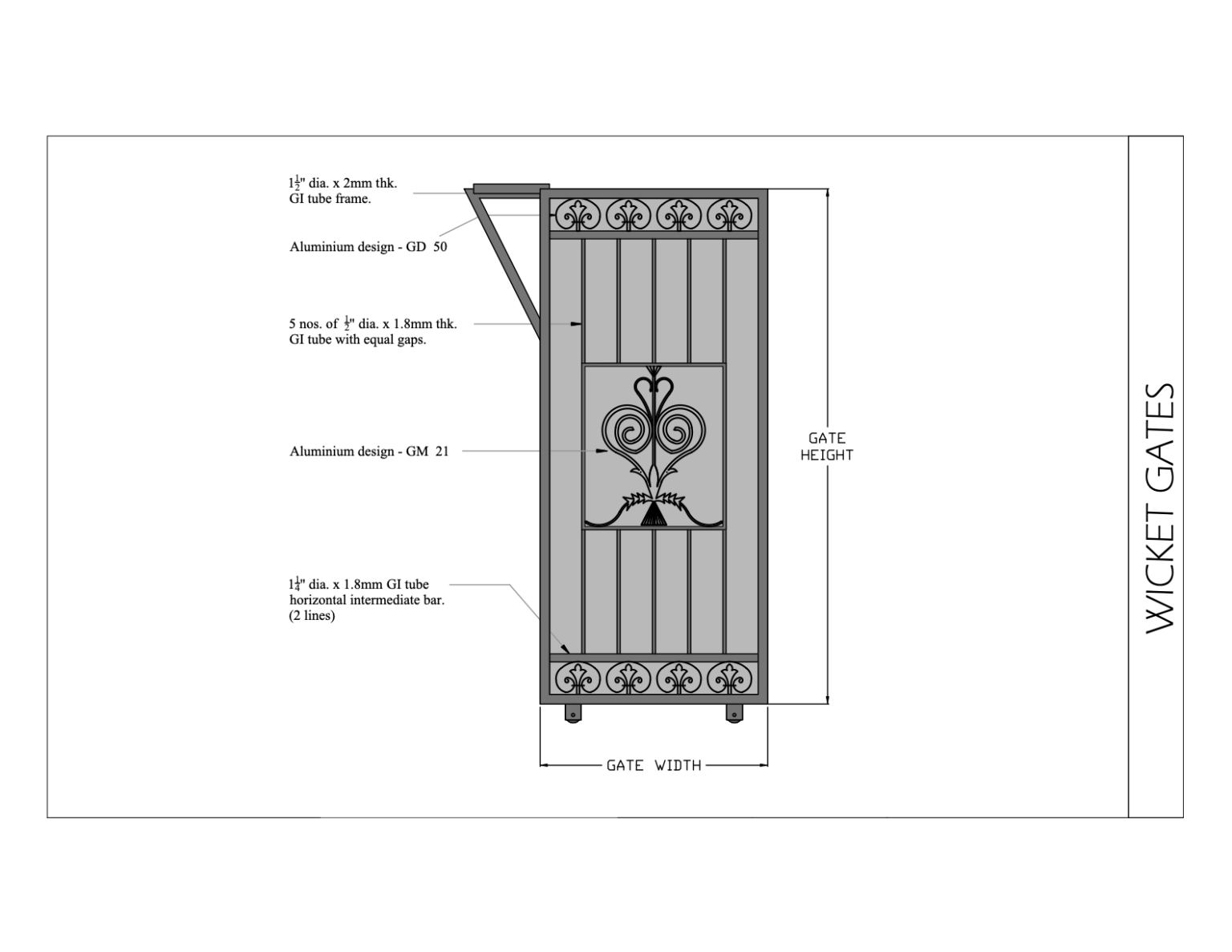 Wicket Gates - Three Sinha