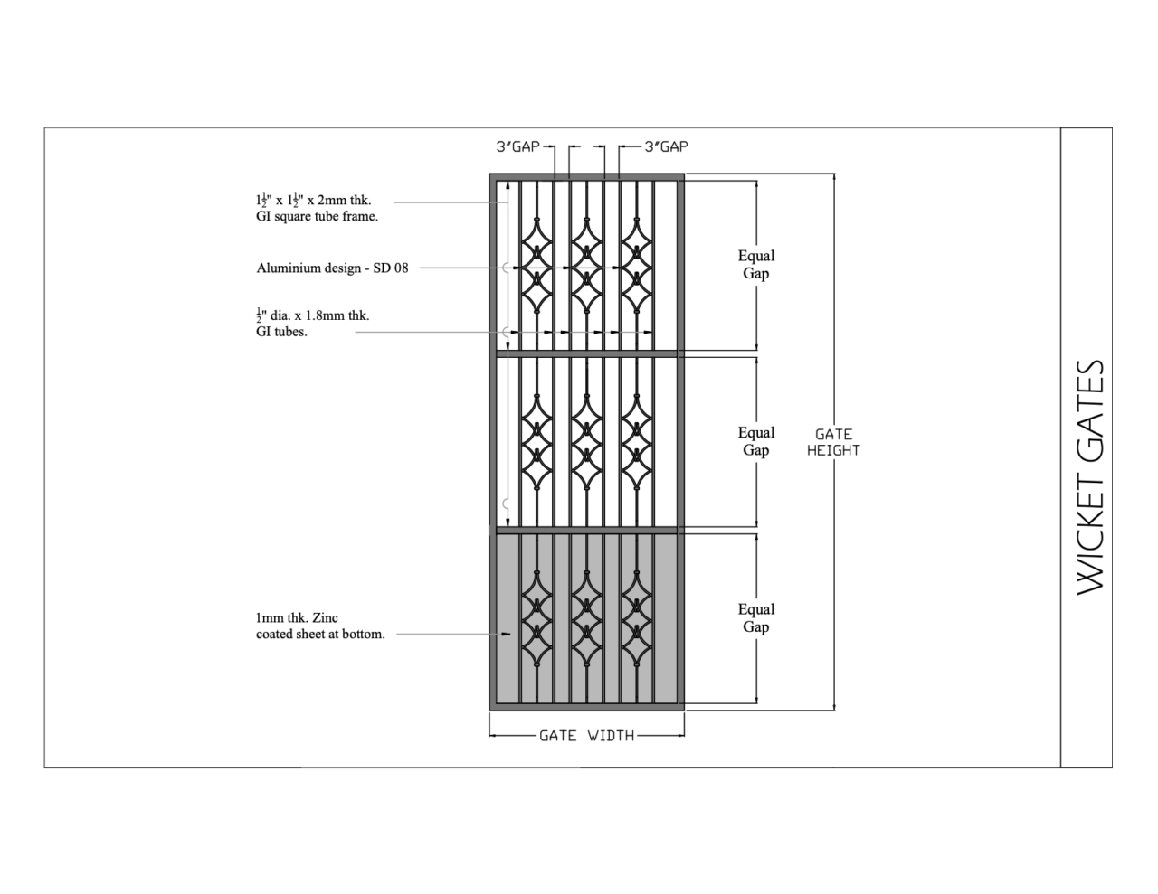 Wicket Gates - Three Sinha