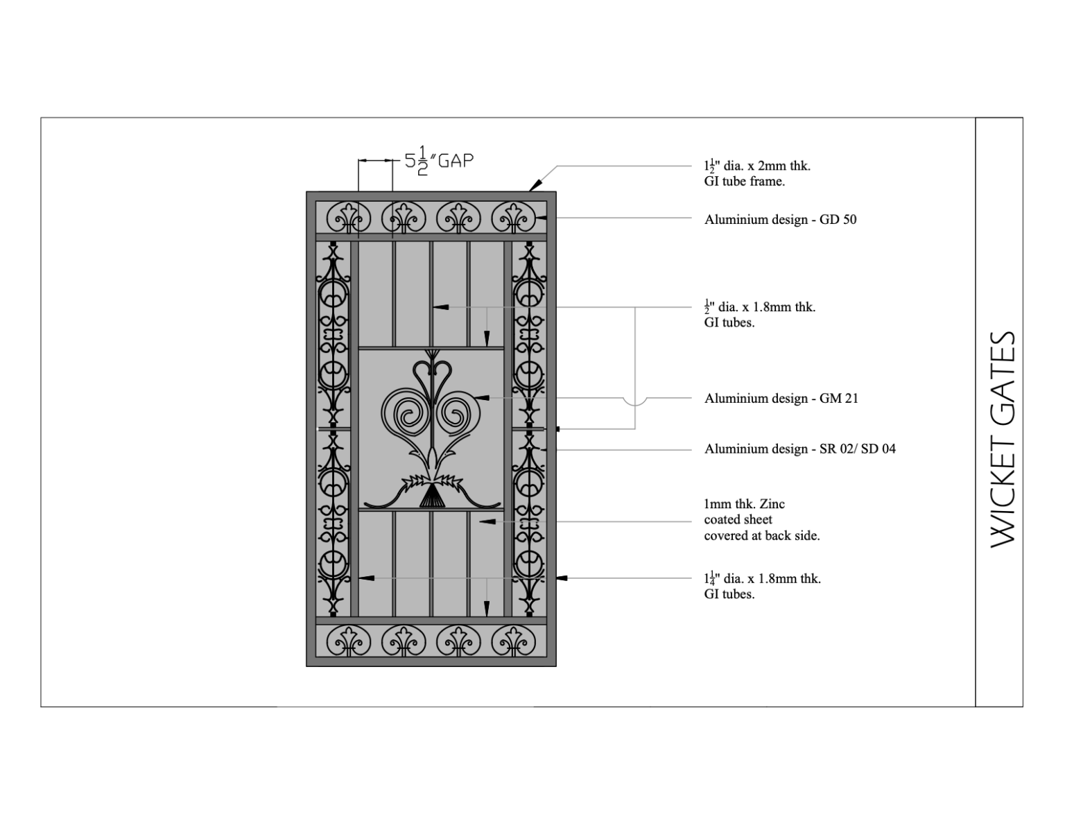 Wicket Gates - Three Sinha