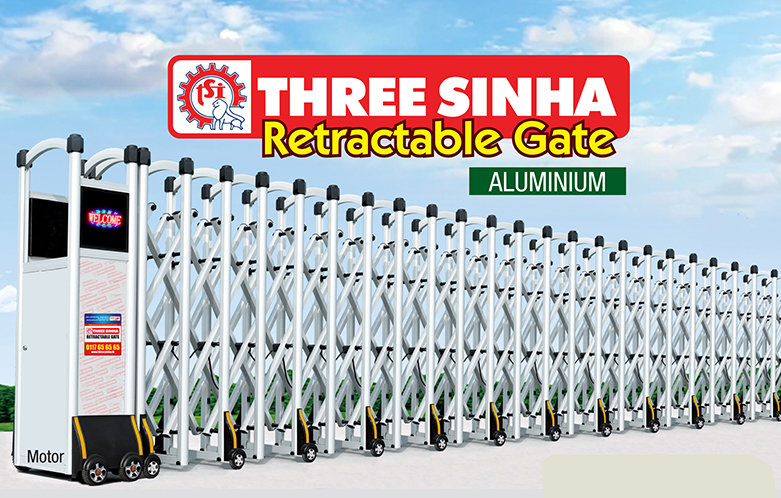 Retractable Gates - Three Sinha