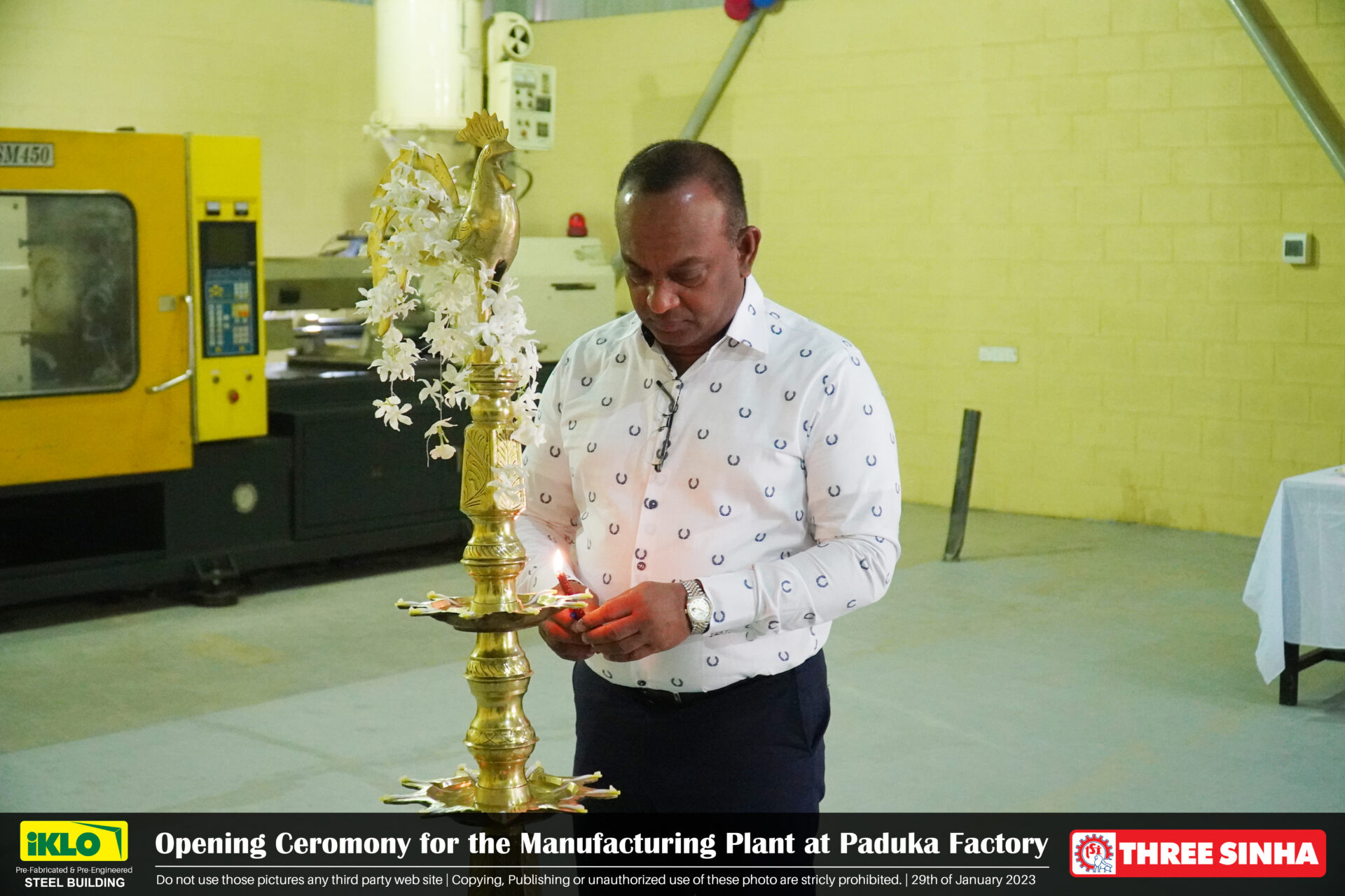 Three Sinha once again seeks innovation in the industry.Commencing of ...